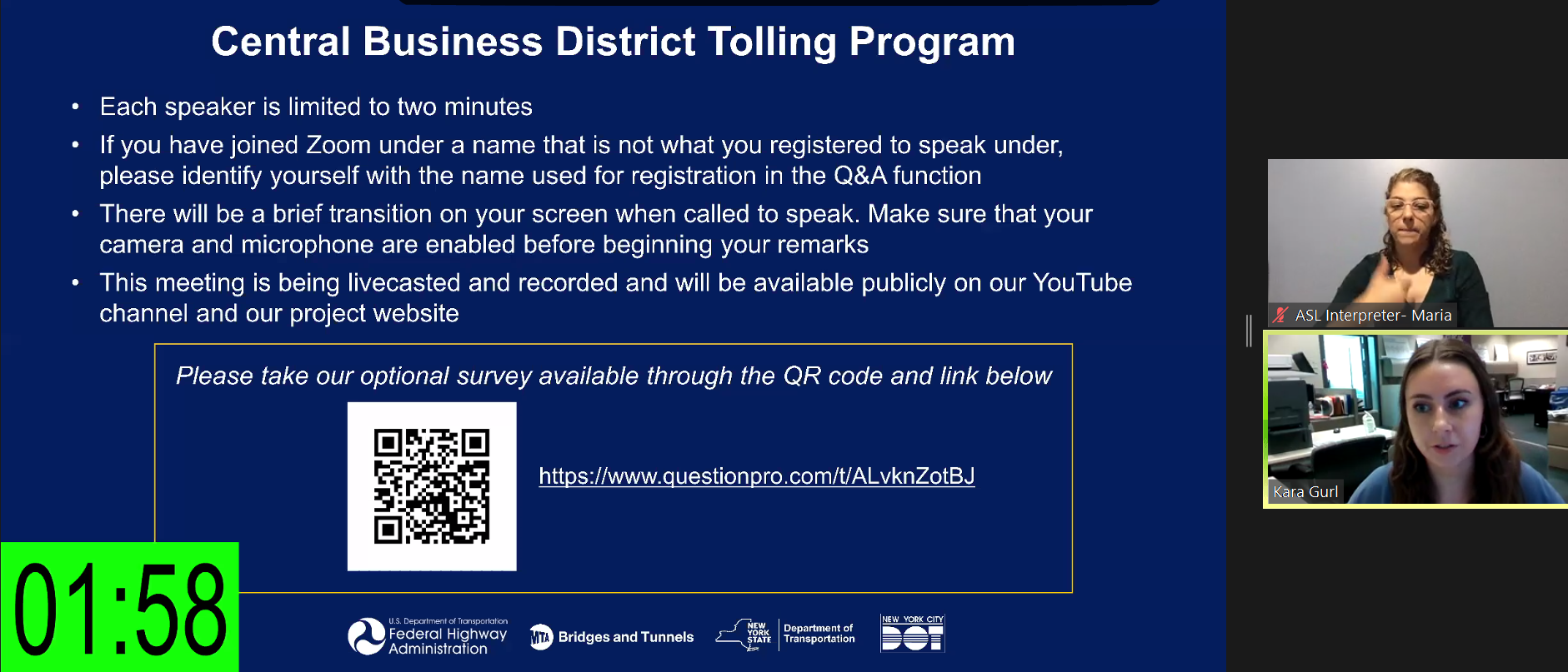 PCAC Testimony – September 24, 2021 – MTA Public Meeting on Congestion ...