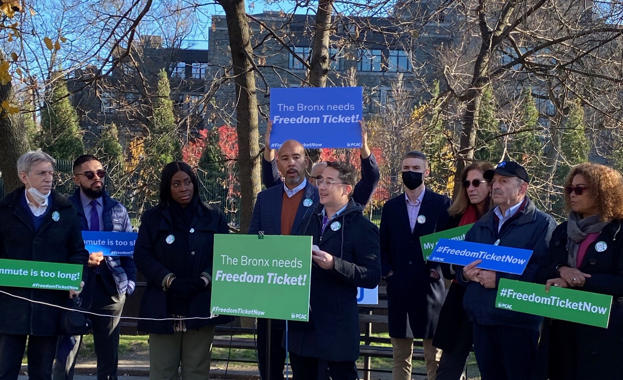 Bronx Rally for Freedom Ticket: Press Release - PCAC